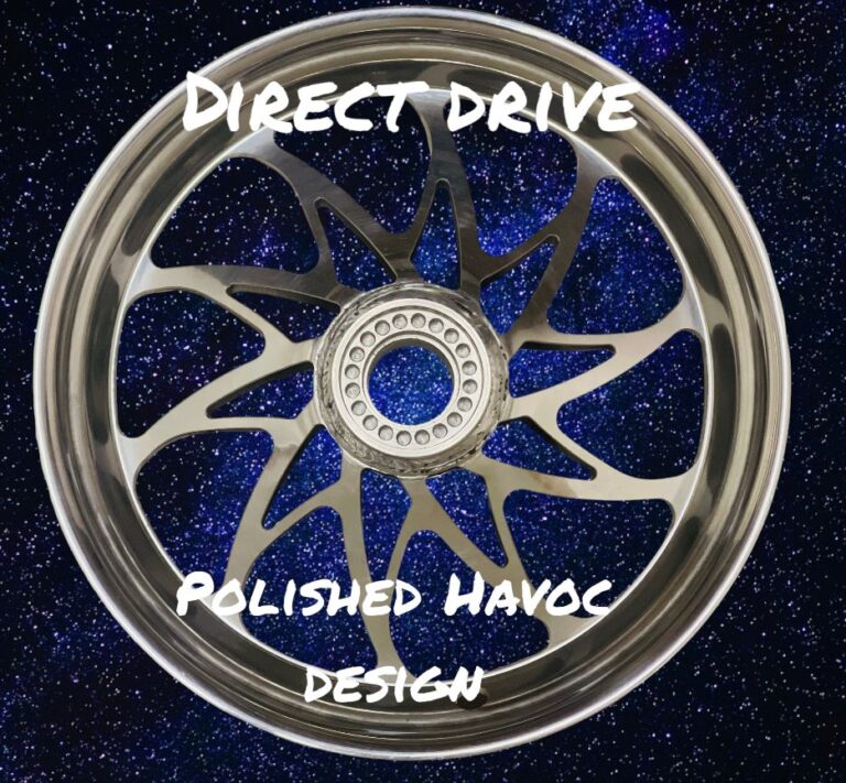 Havoc Design 10x2 spindle mount wheels (Qty 2 wheels) - directdrivecnc.net